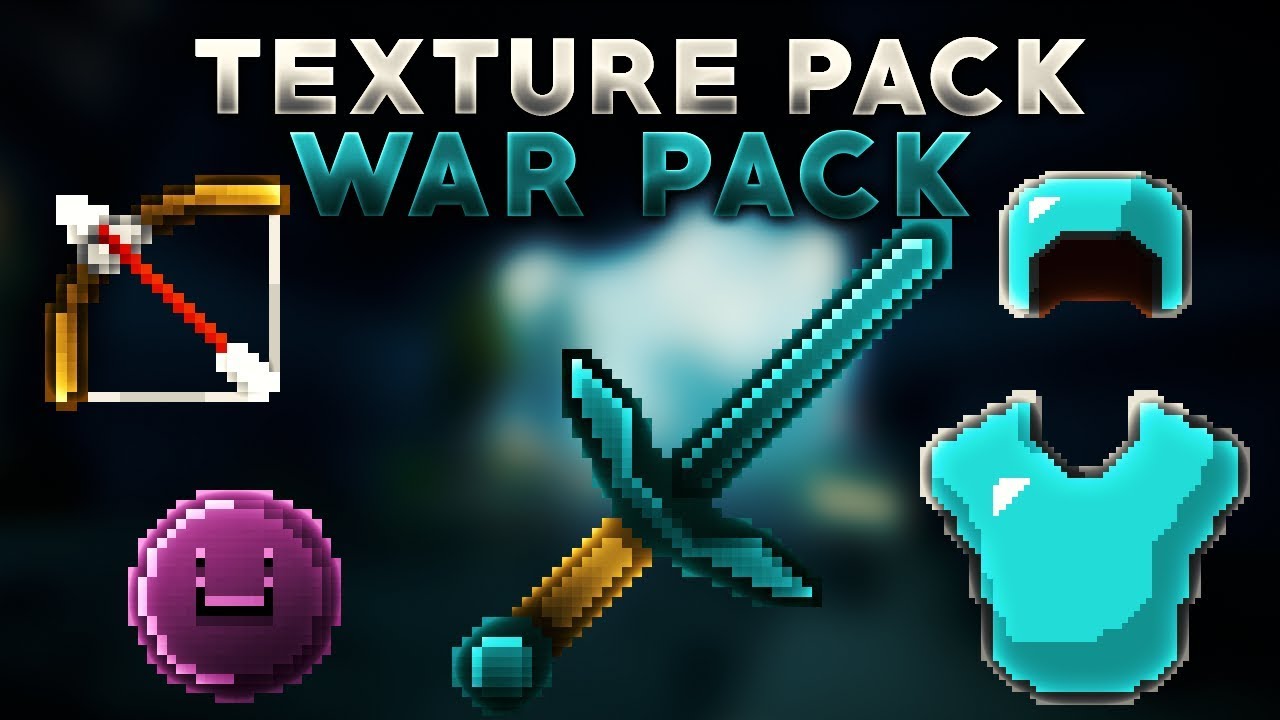 Minecraft Texture Pack PvP - War | 1.8 1.9 1.10 | Happy New YEAR - YouTube