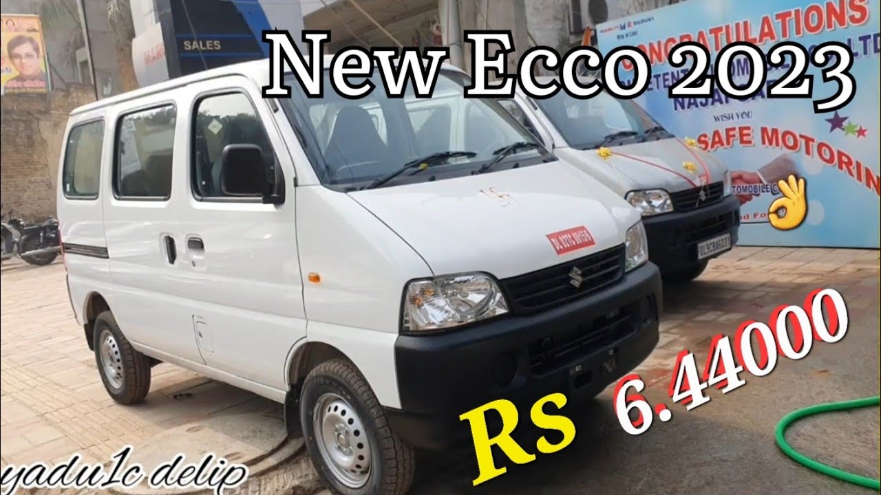 2023 Maruti Eeco Review: Space, Features, Mileage and More! 🔥 , Price ...