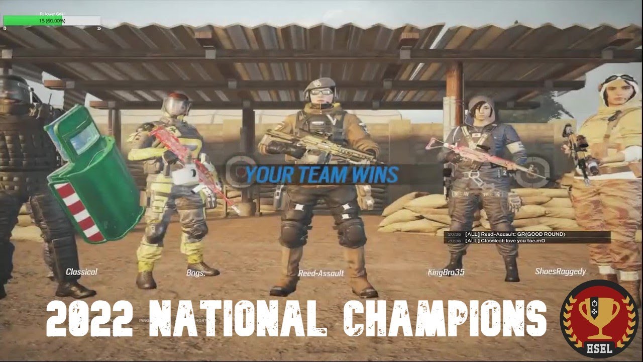 HSEL Nationals - "We Are The Champions" - Rainbow Six - YouTube