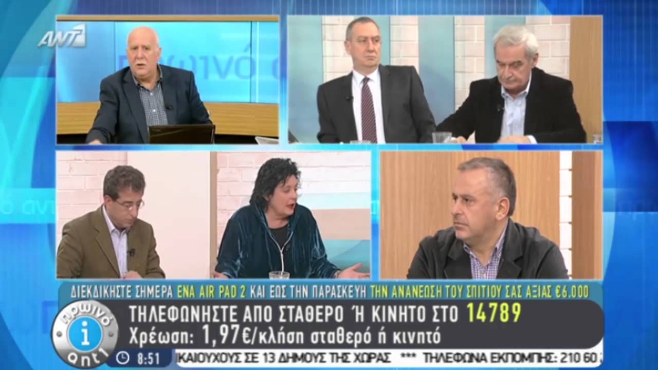 Η ΛΙΑΝΑ ΚΑΝΕΛΗ ΣΤΟΝ ΑΝΤ1 - YouTube