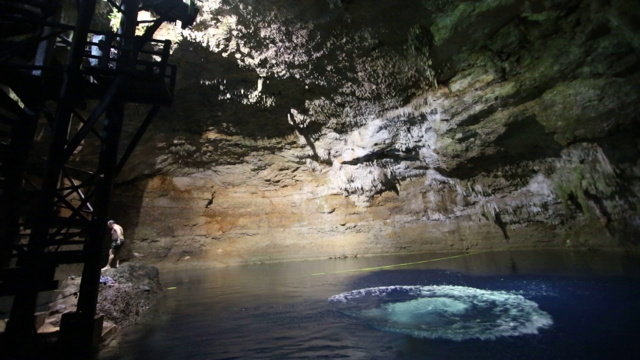 Cenote Tamcach-Ha, Cobá, Quintana Roo - YouTube
