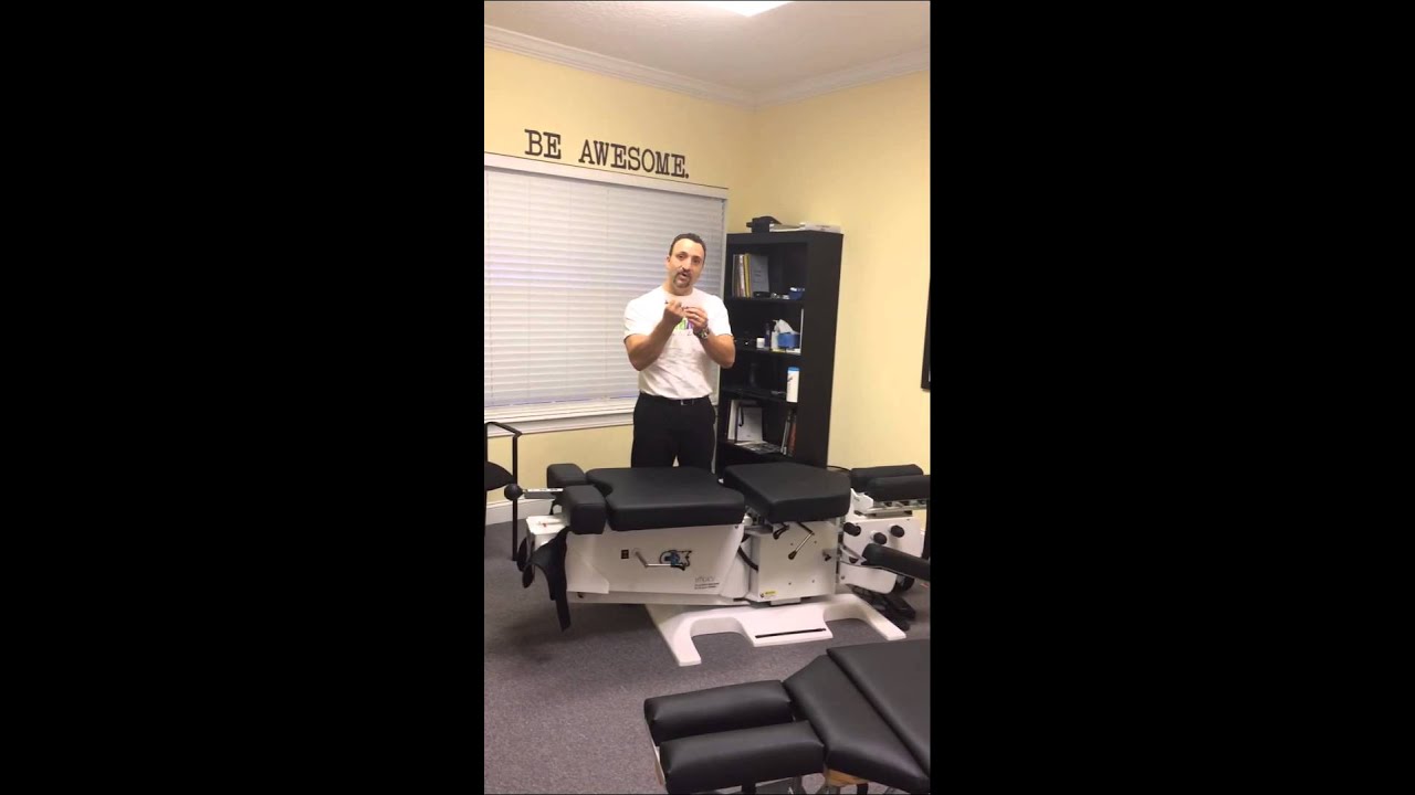 Cox Flexion Distraction - Spinal Decompression - YouTube