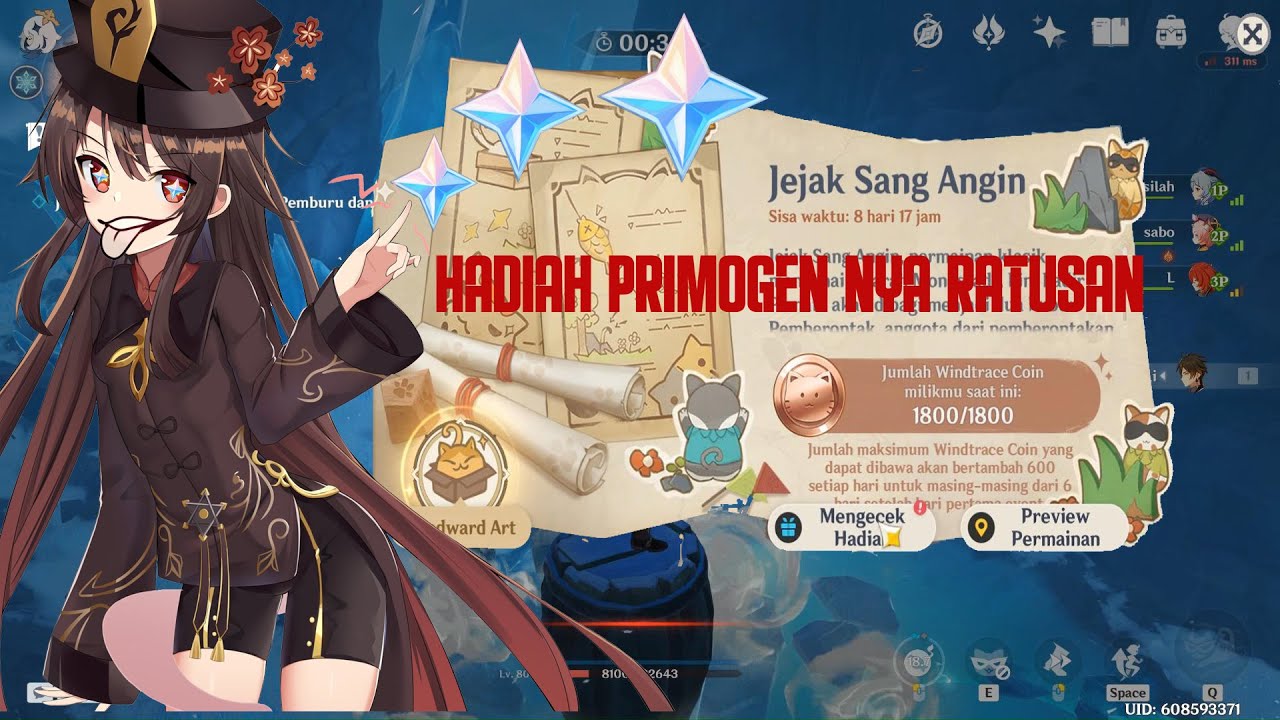 Terimakasih Primogen Nya Mihoyo - Genshin Impact Indonesia - YouTube