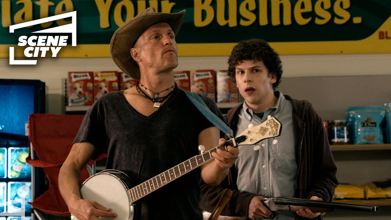 Zombies at the Grocery Store | Zombieland (Woody Harrelson, Jesse ...