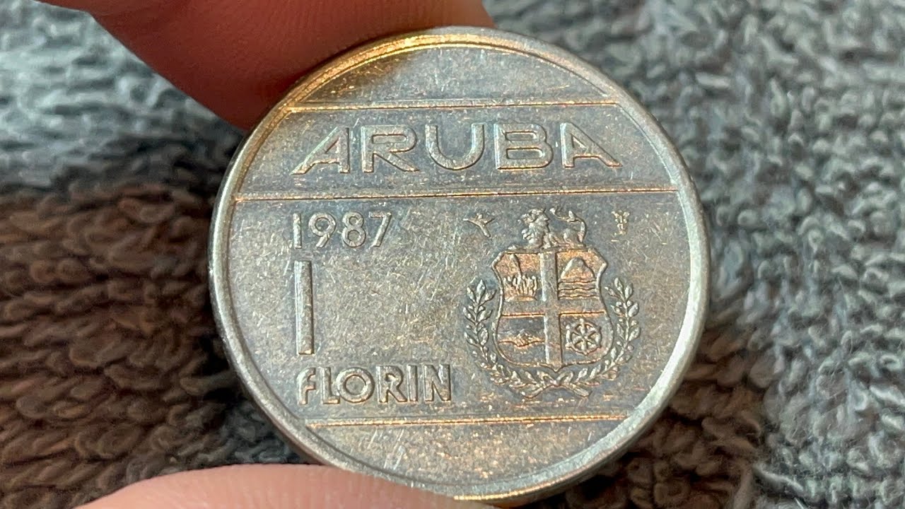 1987 Aruba 1 Florin Coin • Values, Information, Mintage, History, and ...