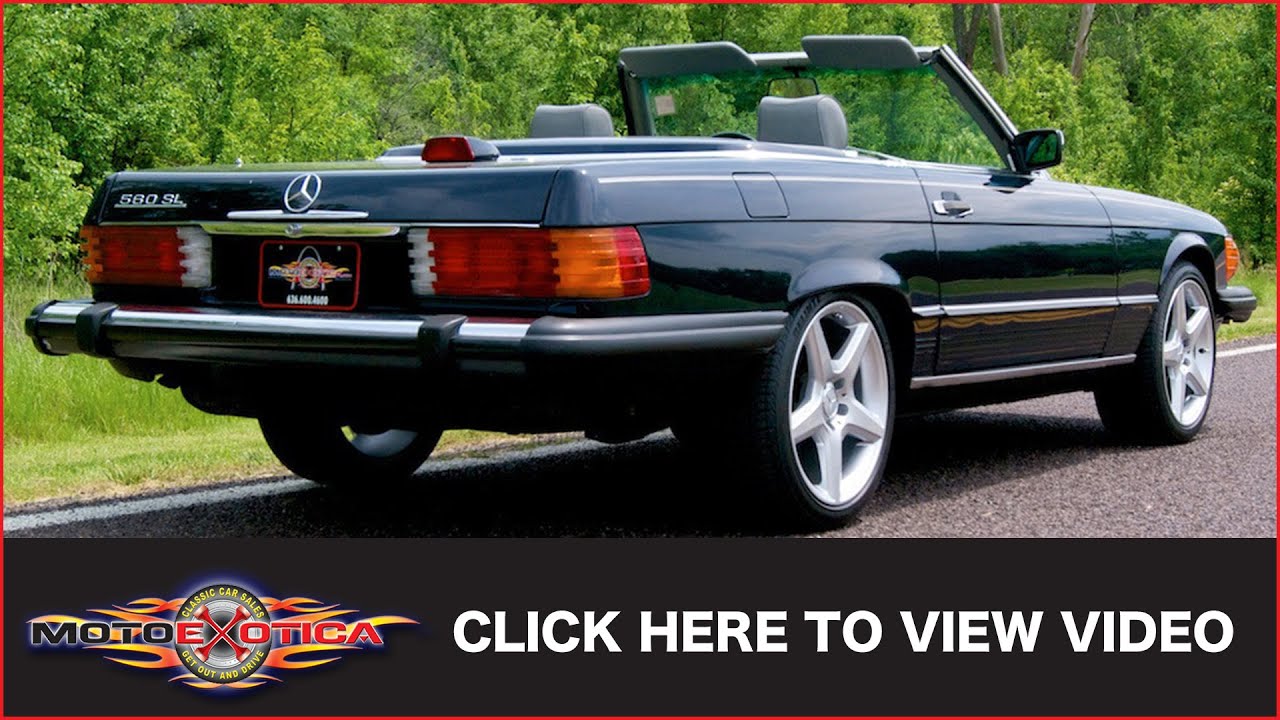 1986 Mercedes-Benz 560SL (SOLD) - YouTube