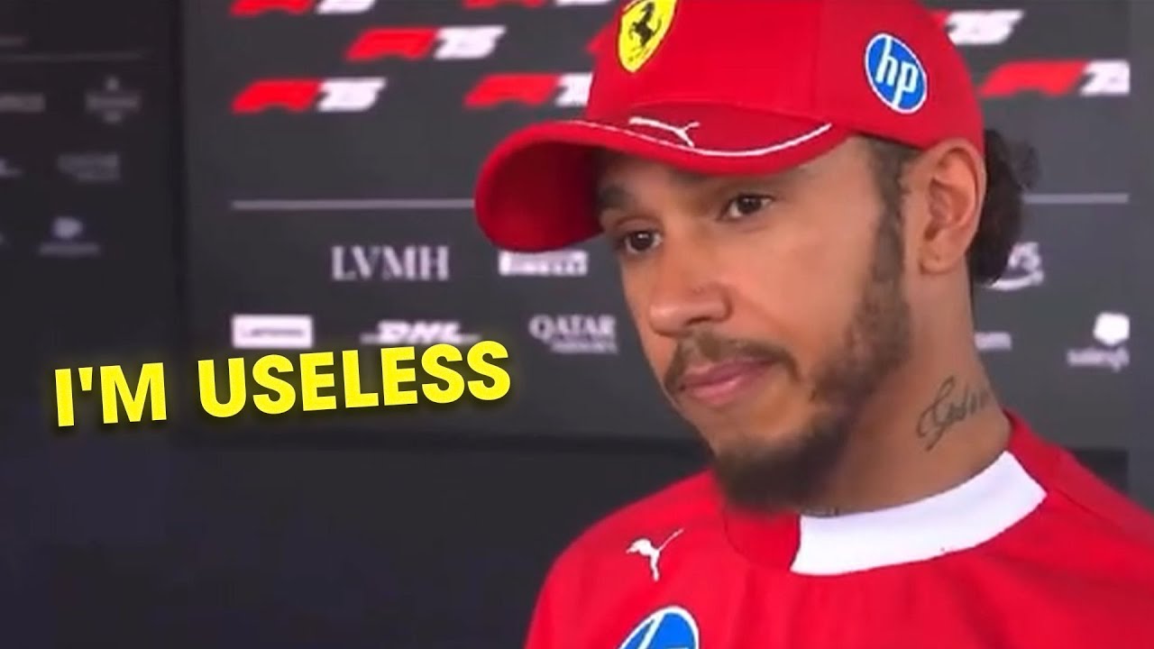 Lewis Hamilton at Ferrari but He’s Getting Increasingly Depressed - YouTube