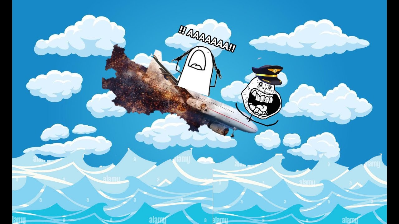 El avión se está cayendo!! Soy el único sobreviviente - YouTube