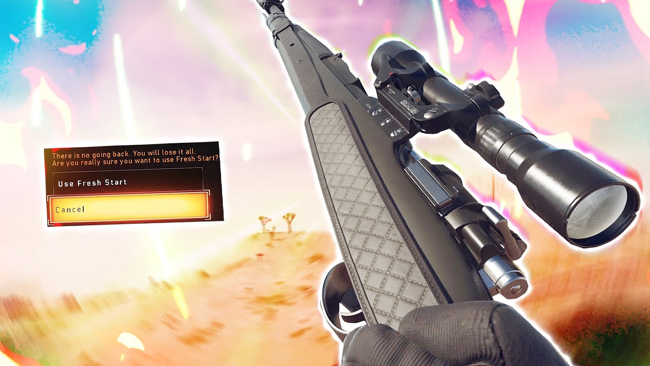 i RESET MY LEVEL 1000 in WARZONE BLACK OPS 6.. - YouTube