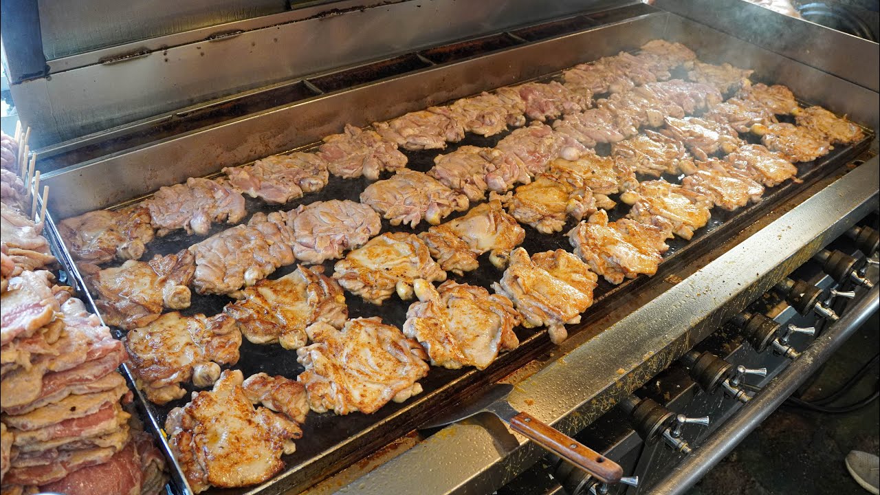 Amazing! 1000 sold out a day! Hot plate chicken chop, Steak teppanyaki ...