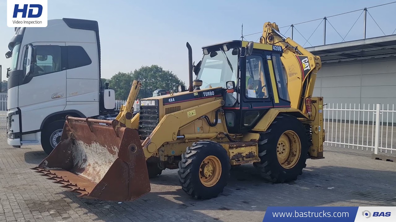 70146480 Caterpillar 428B - YouTube