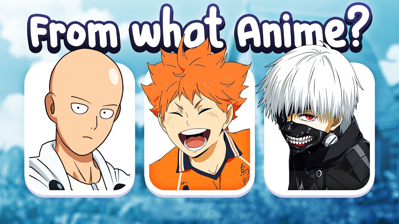 Can you guess the Anime by its Characters? [Hard - Very Easy] - YouTube