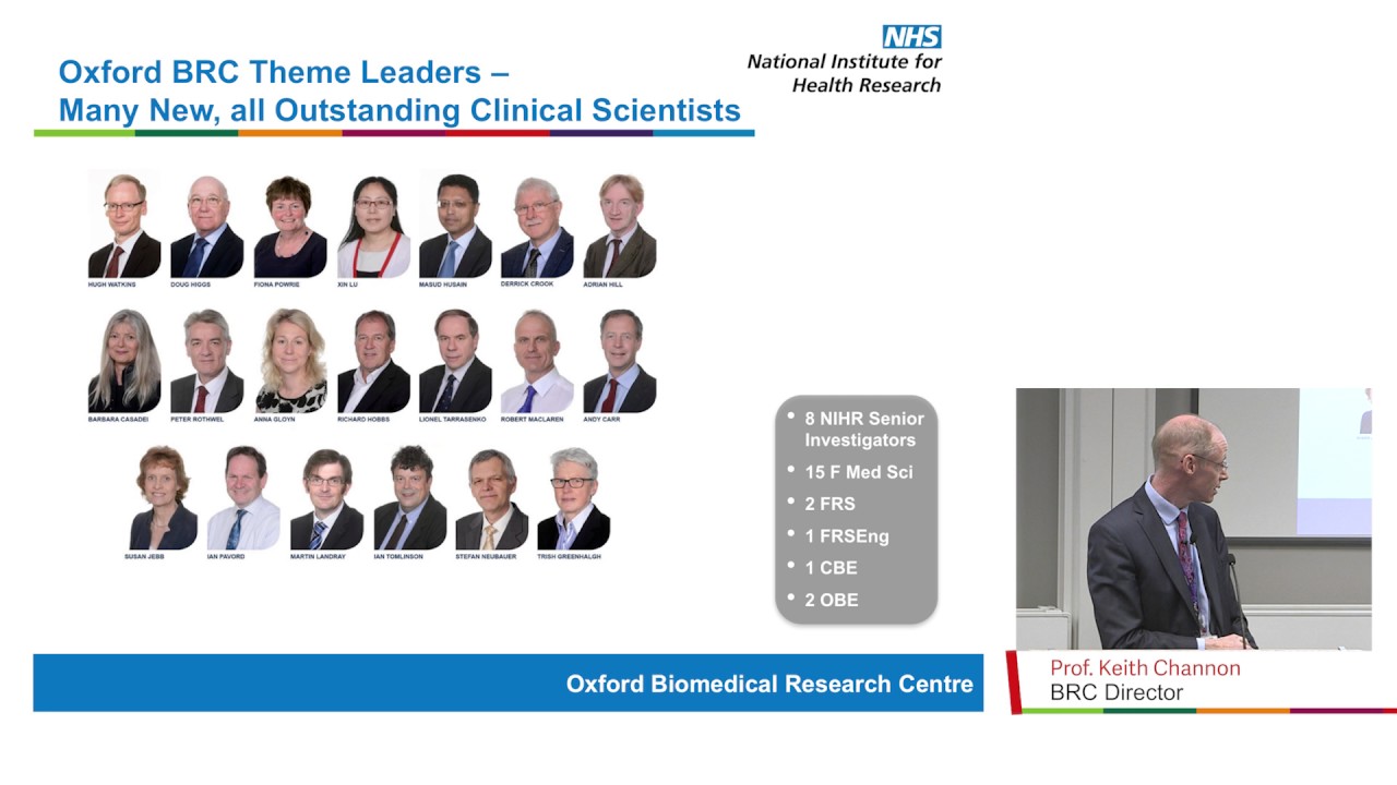 10 years of achievement and looking forward - Professor Keith Channon ...