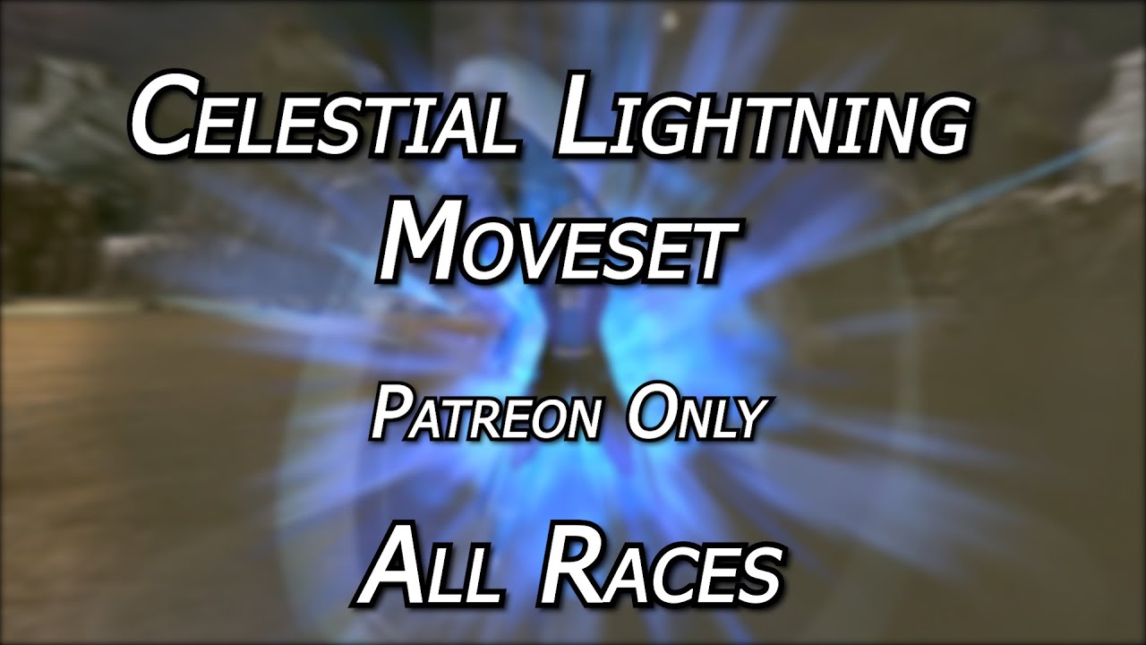 DBXV2 Mods: Celestial Lightning Moveset All Races - YouTube