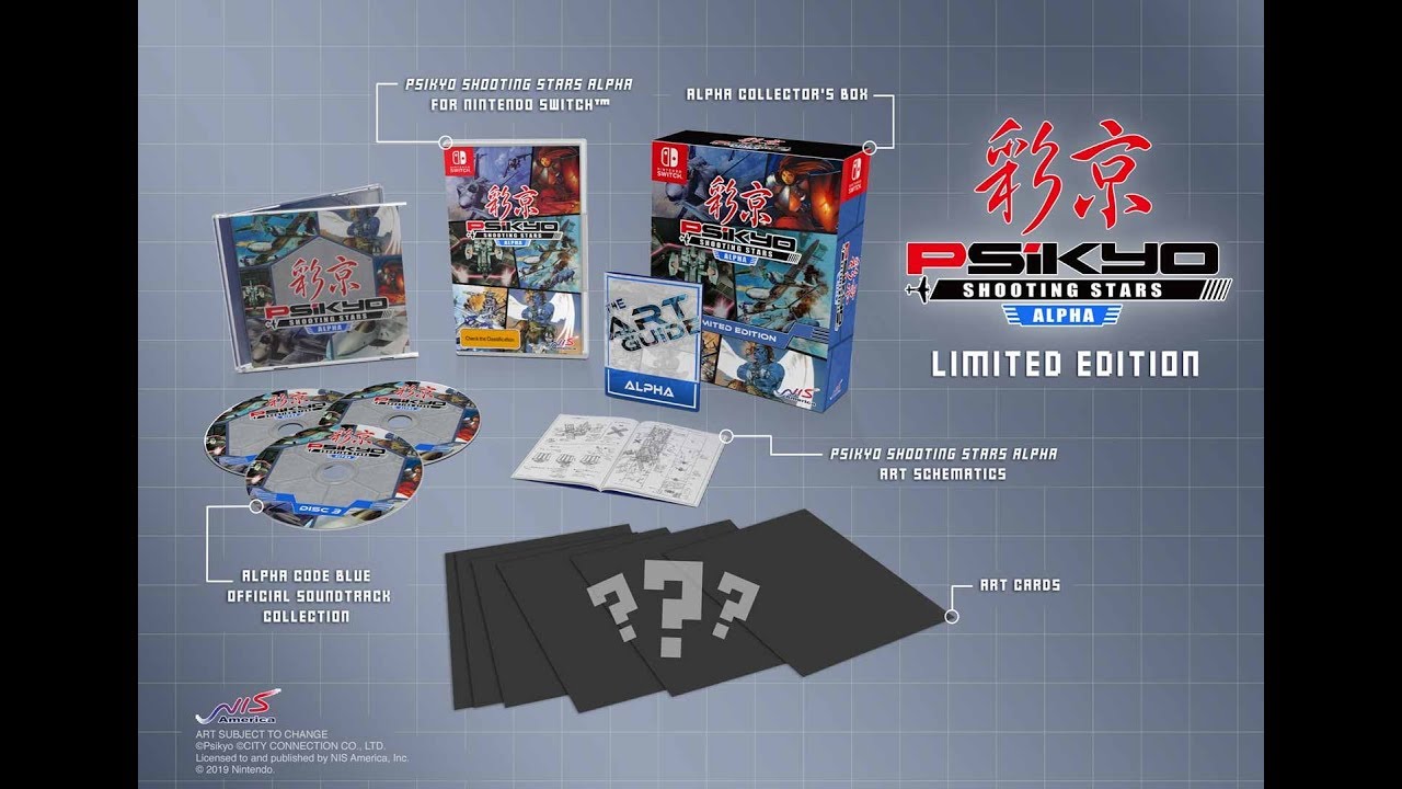 Upcoming: Psikyo Shooting Stars Alpha Limited Edition - YouTube