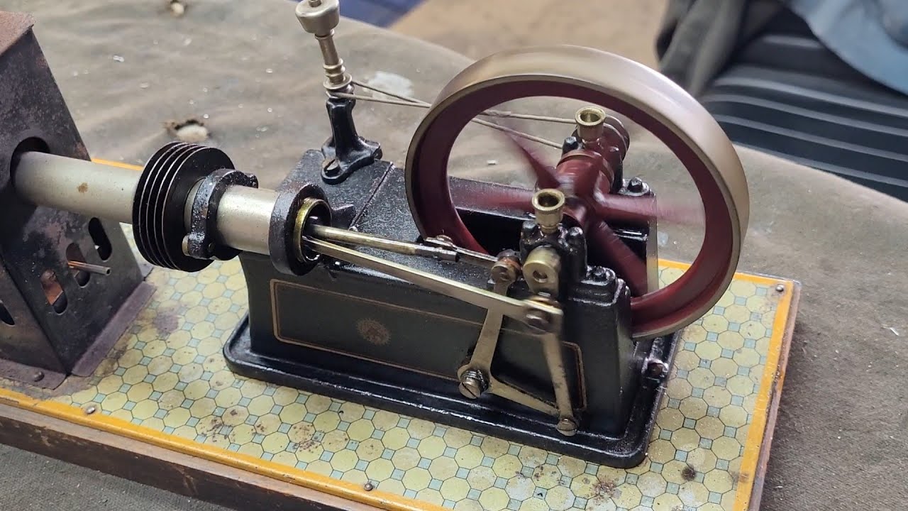 TESTING A NEW BURNER FOR A CARETTE HOT AIR / STERLING ENGINE - YouTube