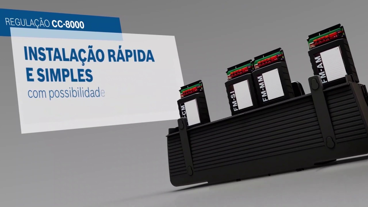 Sistemas de controlo e regulação Bosch CC-8000 - YouTube