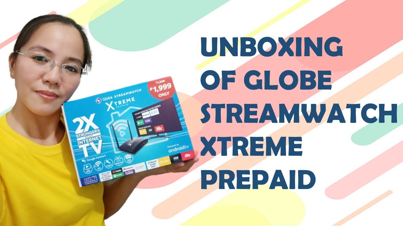 UNBOXING GLOBE STREAMWATCH XTREME PREPAID||WIFI|| RB LYN VLOG - YouTube