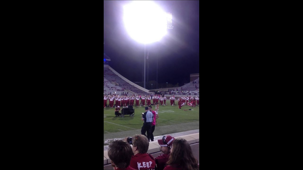 The Pride of Oklahoma Feature Twirler - YouTube
