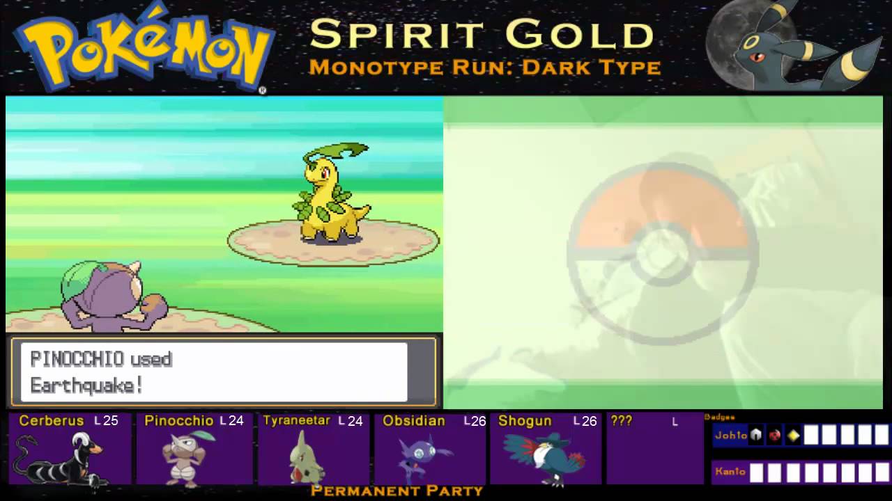 Pokemon Spirit Gold Monotype Run Pt 8: EVOLUTION, Ecruteak City - YouTube