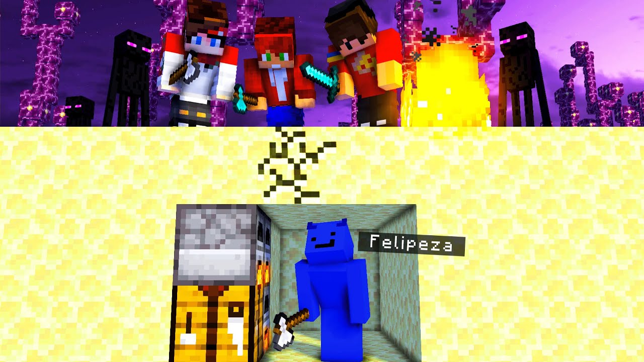 FELIPEZA vs 3 ŁOWCÓW - PIERWSZE STARCIE - YouTube