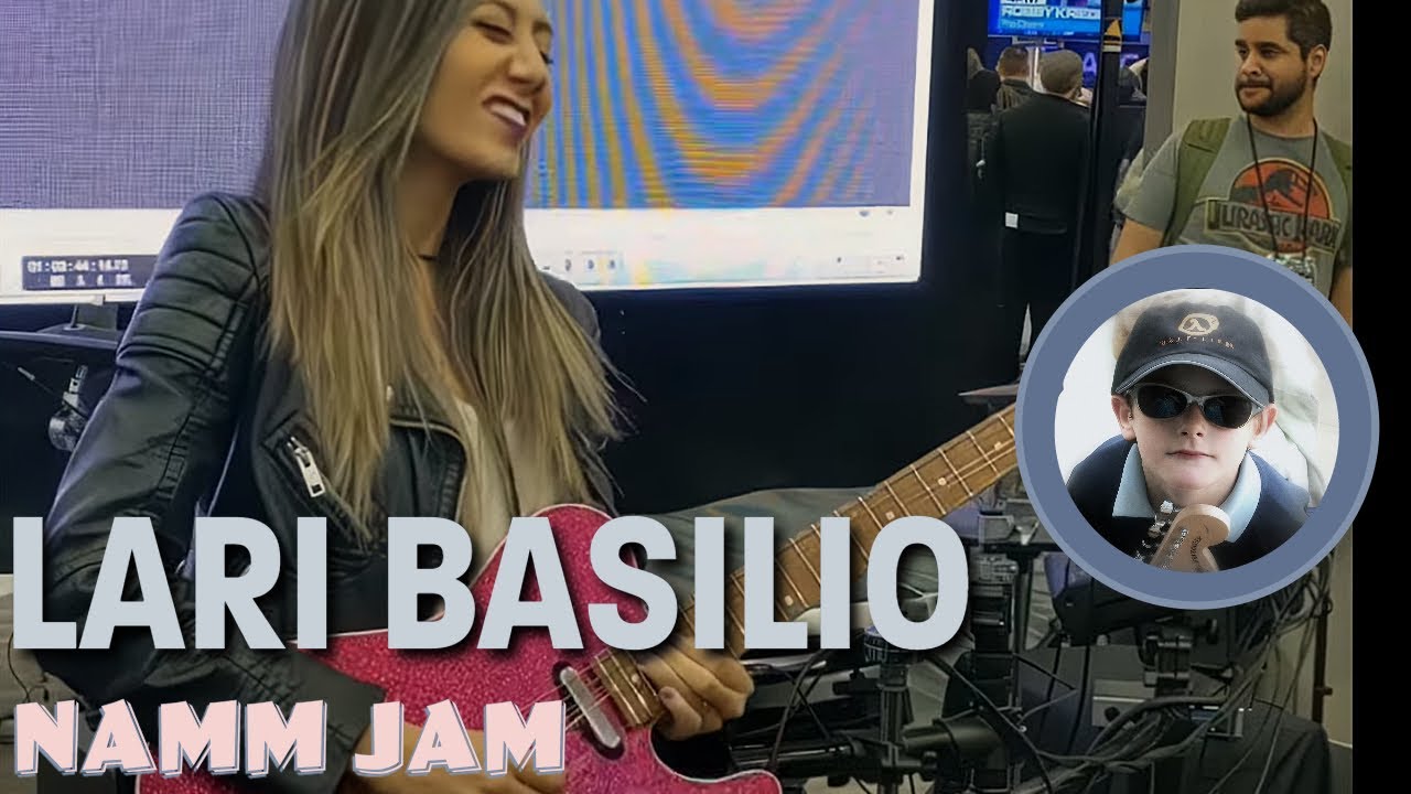 Lari Basilio: NAMM JAM 4K - YouTube