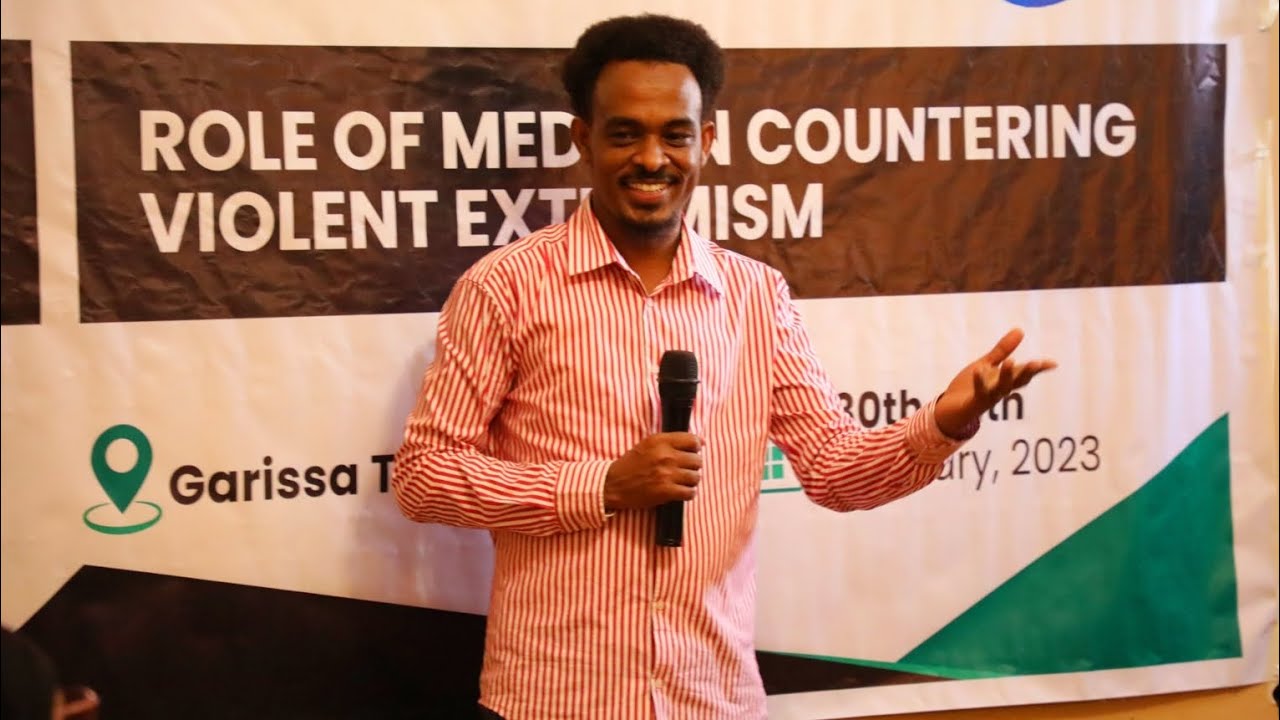 Siyad Jimale: "Media should not relay news in a way that glorifies the ...