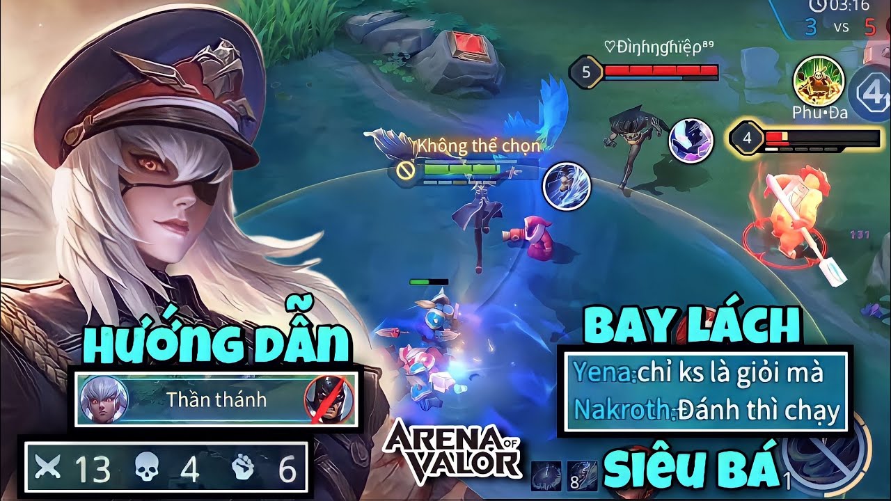 Trùm Zata Dướng Dẫn Anh Em Chỉ Tiết Về Cách Bay Combo Lách Của Zata Né Hết Các Chiêu Của Team ...