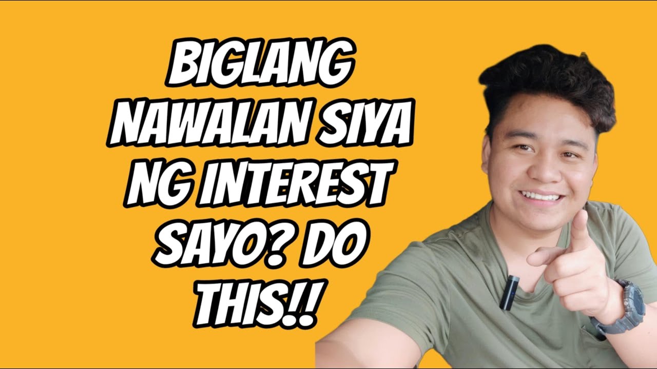 ⏺️5 DAHILAN KUNG BAKIT NAWAWALAN NG INTEREST ANG ISANG LALAKI SAYO // KUYA MAEL - YouTube
