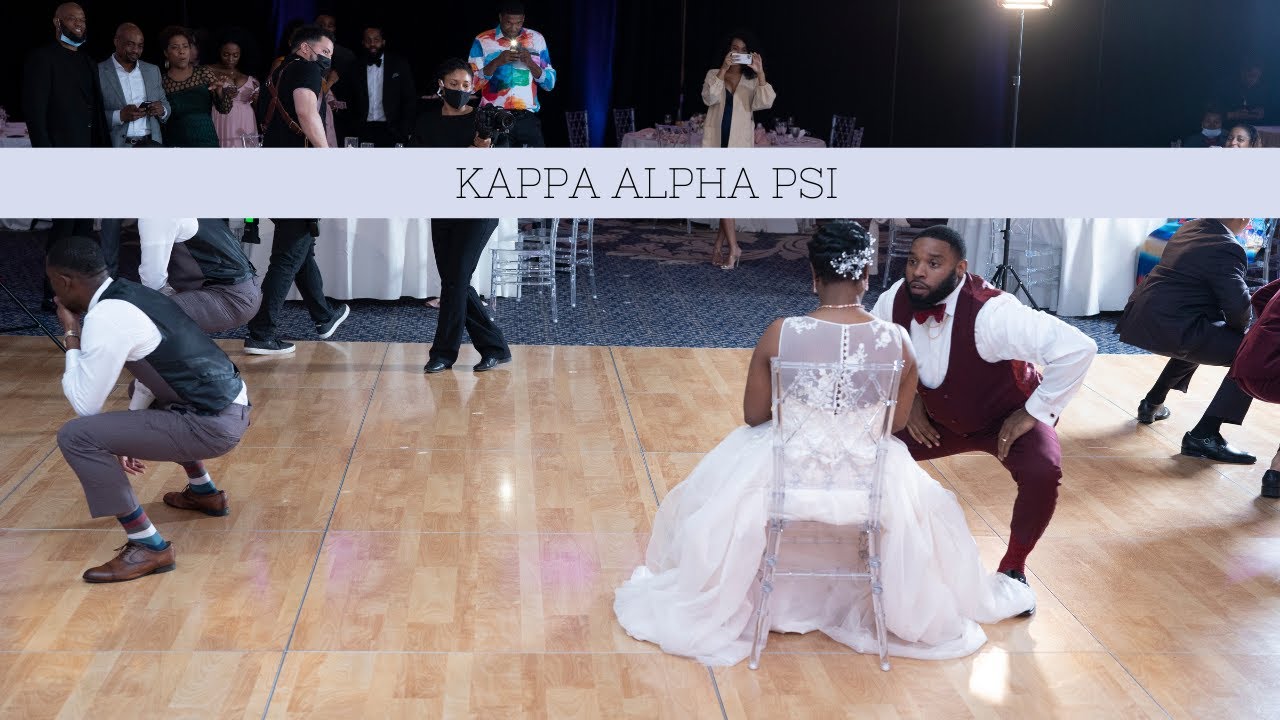 Kappa Alpha Psi Wedding Dance - YouTube