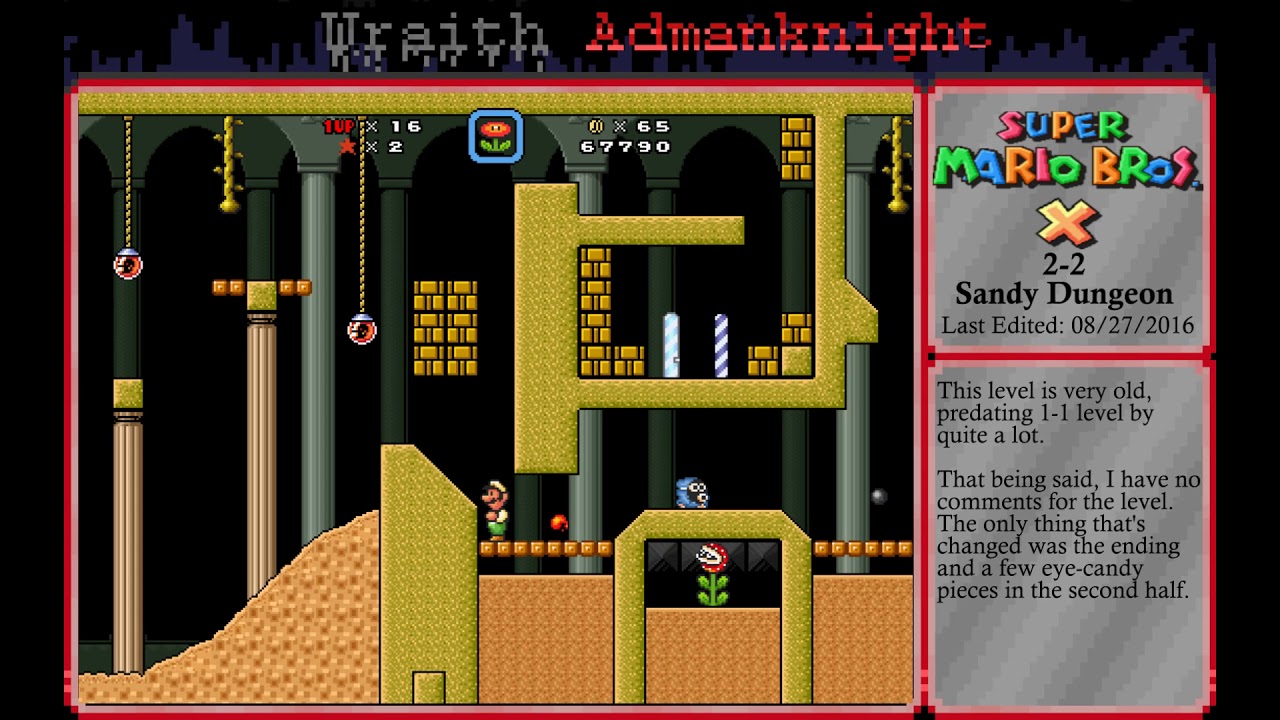 SMBX Secret of the Dry Guys -2.2 Sandy Dungeon- - YouTube