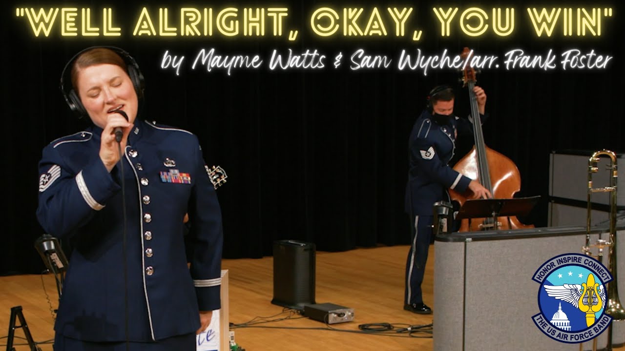 "Well Alright Okay You Win" - by Mayme Watts & Sam Wyche/arr. Frank ...