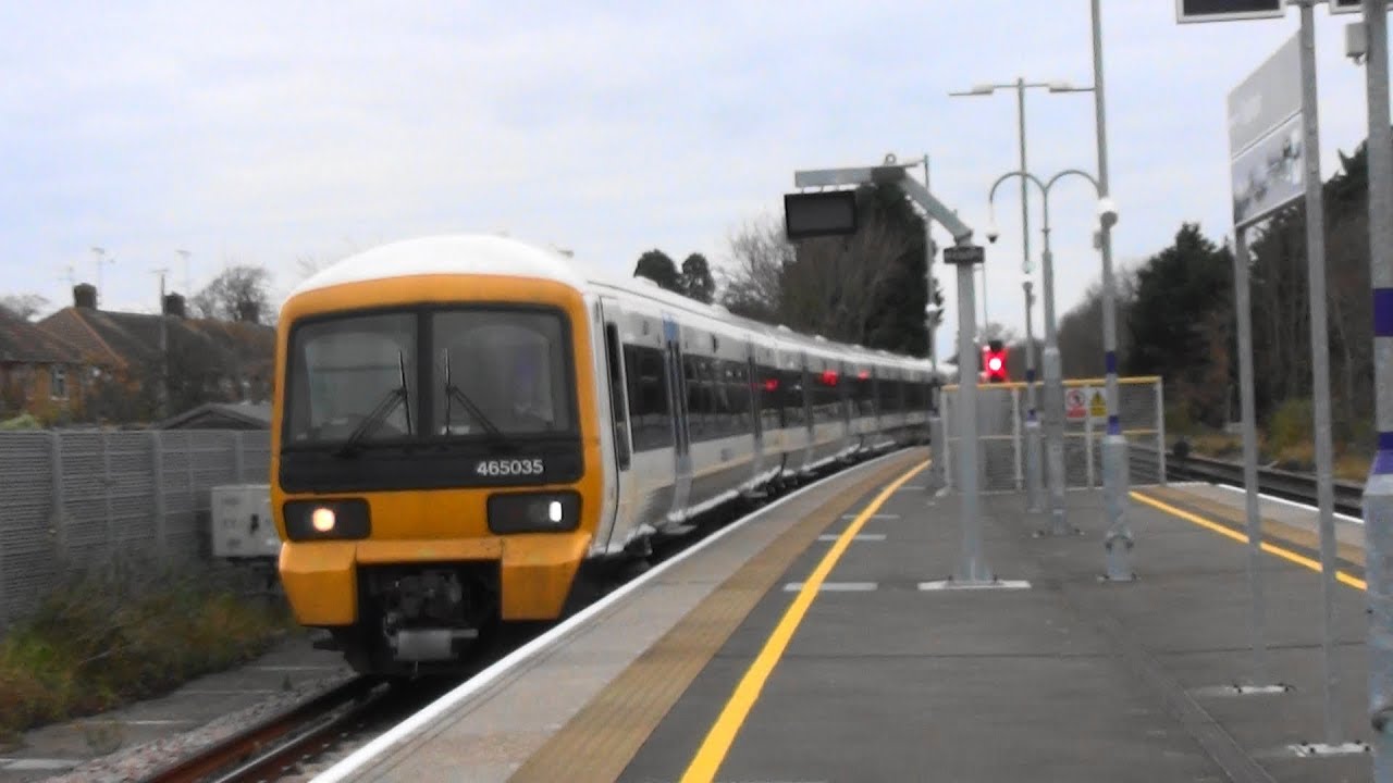 (HD) Southeastern 12 Car Networker Test Train at Rainham (Kent) on 5Z23 ...