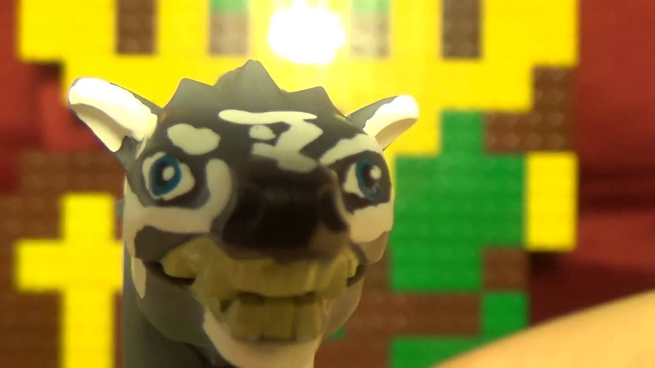 Custom LEGO Wolf Link Minifigure - YouTube
