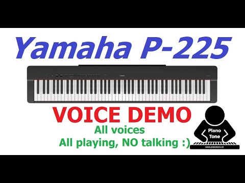 Yamaha P-225 Sounds: All Playing No Talking