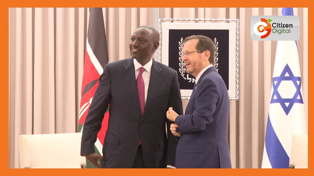 President William Ruto holds bilateral talks with Israel President ...