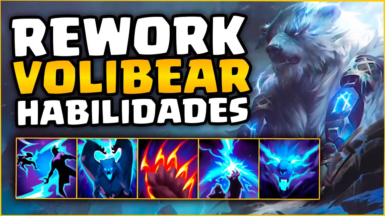 REWORK VOLIBEAR - HABILIDADES, SKINS y EVENTO - YouTube