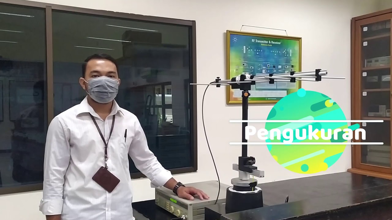 Cara mengukur gain antena Yagi Uda 500 MHz menggunakan metode ...