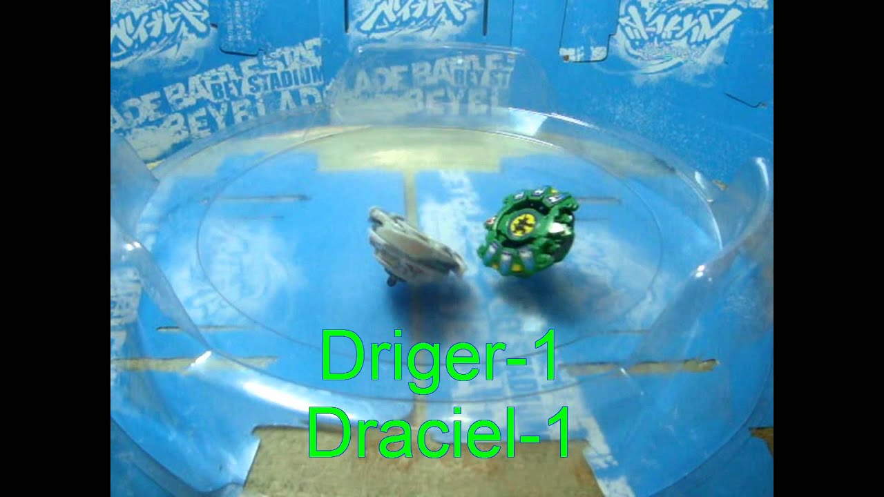 Beyblade Draciel G VS Driger G - YouTube