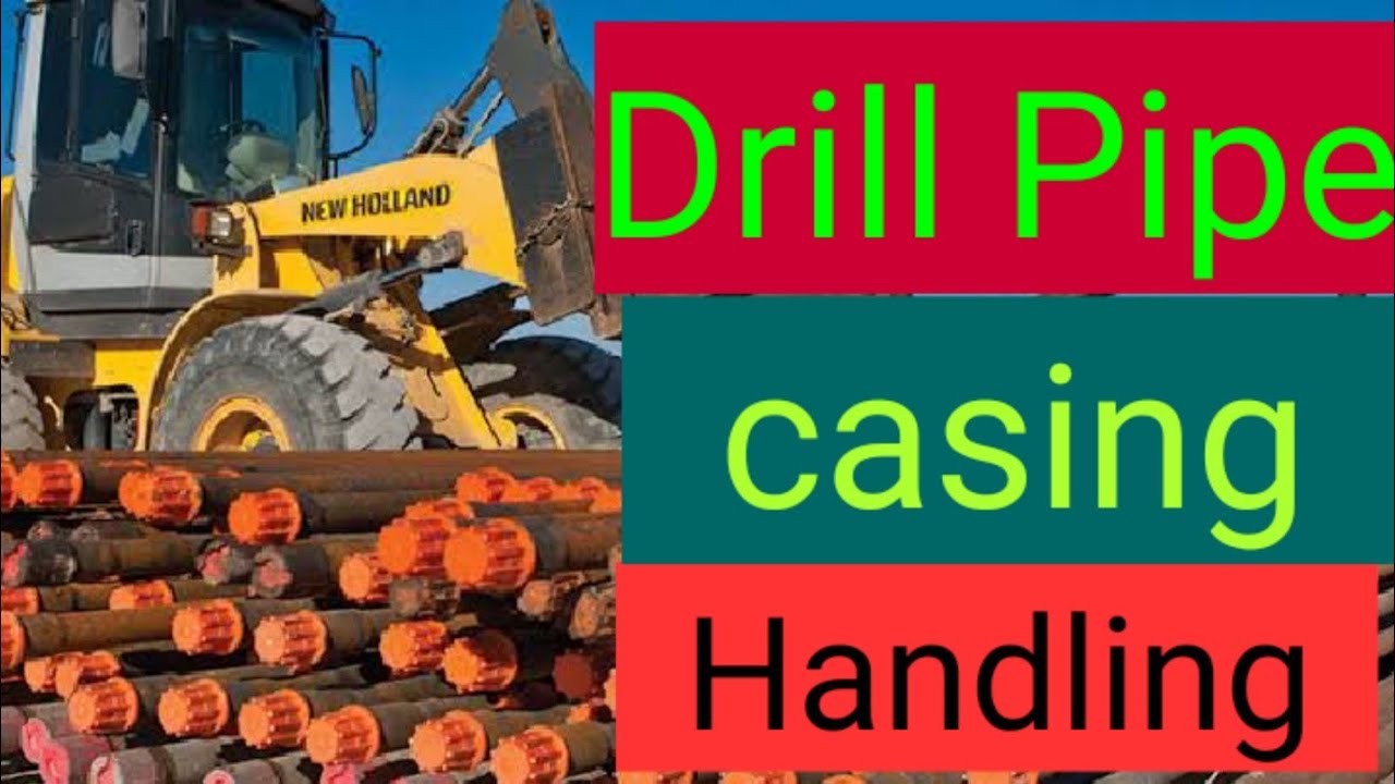 Handling of Drill Pipes/Casings By Using Fork Lift - YouTube