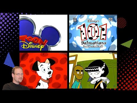 Retro 2005 - Toon Disney Promos 5 - 101 Dalmatians, January - Cable TV History
