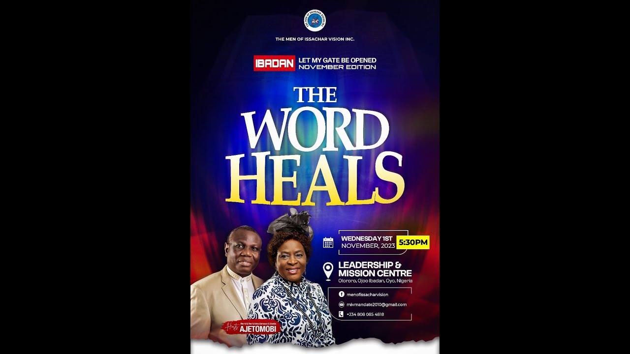 LET MY GATE BE OPENED WITH REV. SAMSON AJETOMOBI || 1ST NOVEMBER 2023 ...