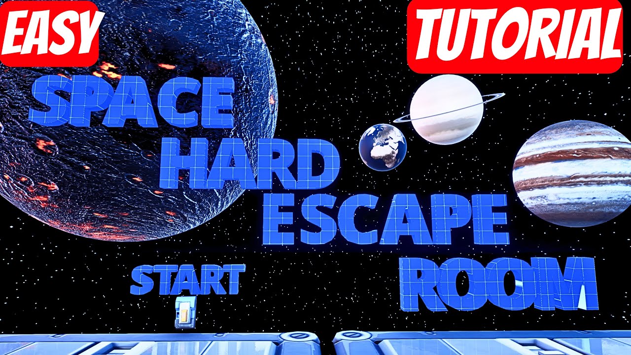 Space HARD Escape Room - Fortnite - YouTube