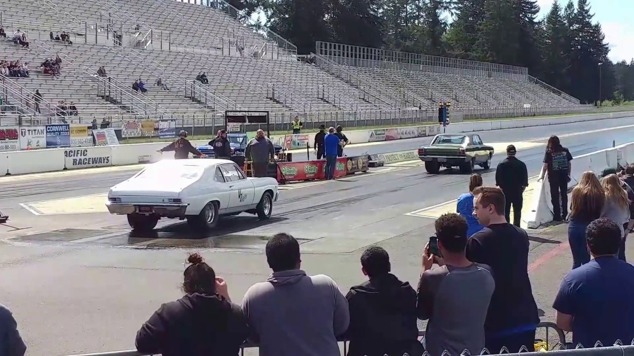 Drag racing at Pacific Raceway. - YouTube