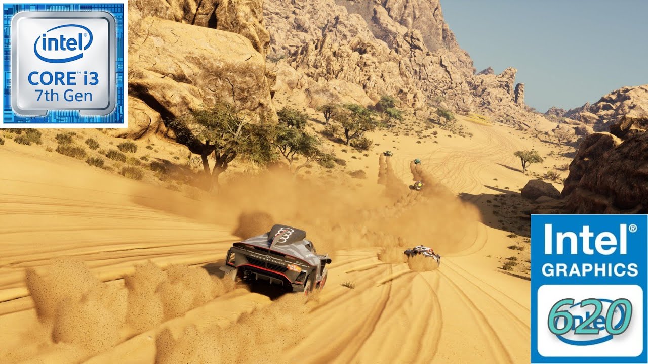 Dakar Desert Rally Intel HD 620(Low End Pc) - YouTube