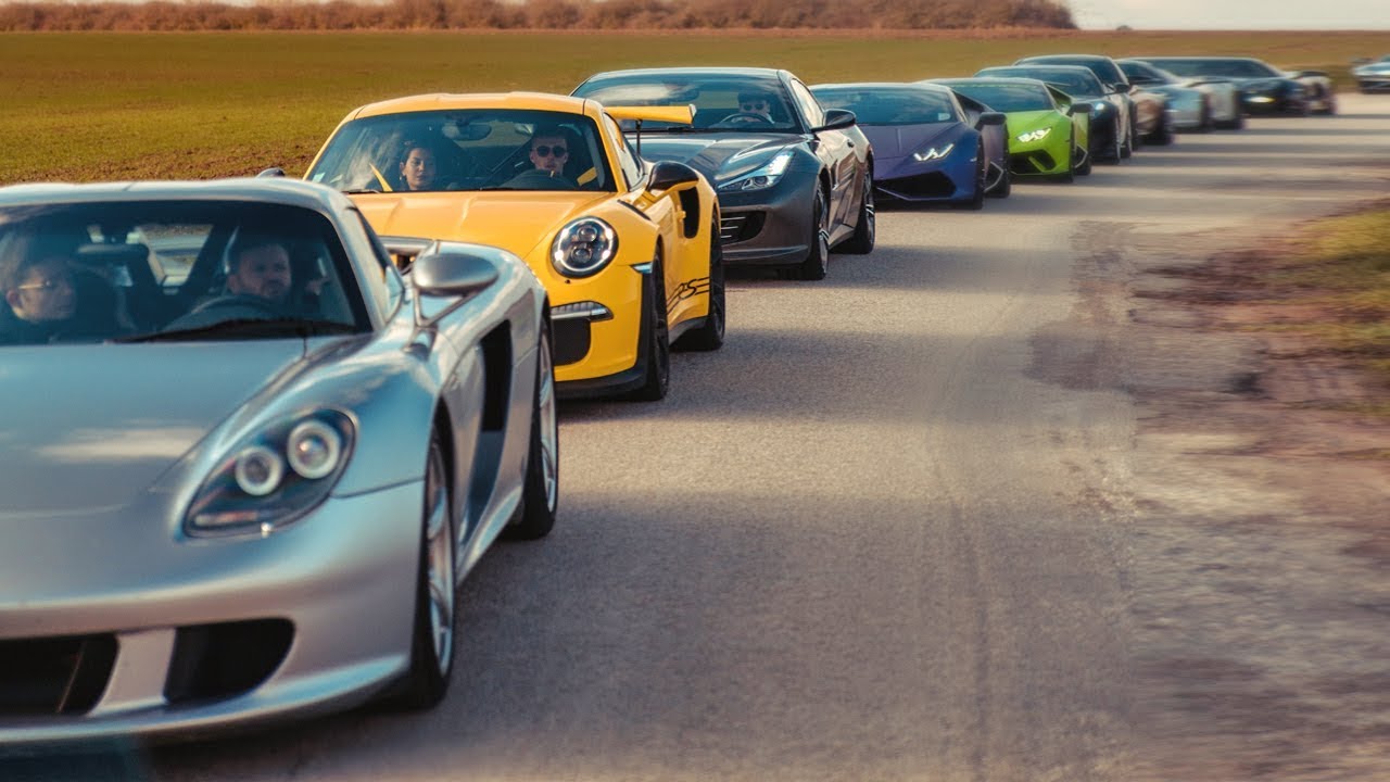 Convoi des plus belles supercars 🏁🔥 - YouTube