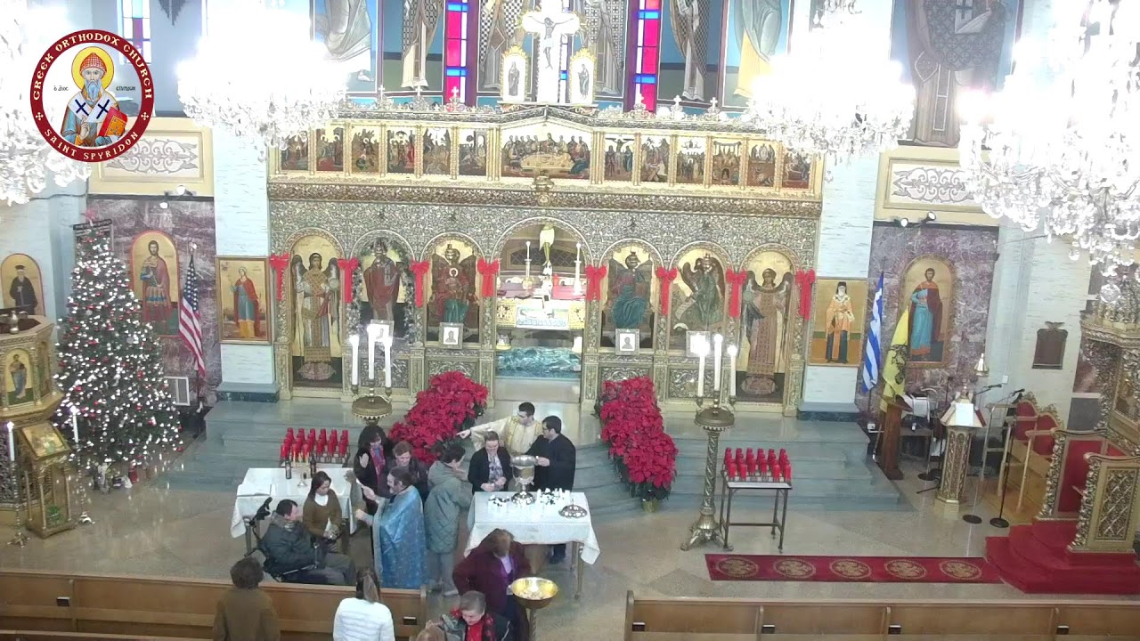 Sunday before Epiphany. Orthros, Divine Liturgy, Great Blessing of ...