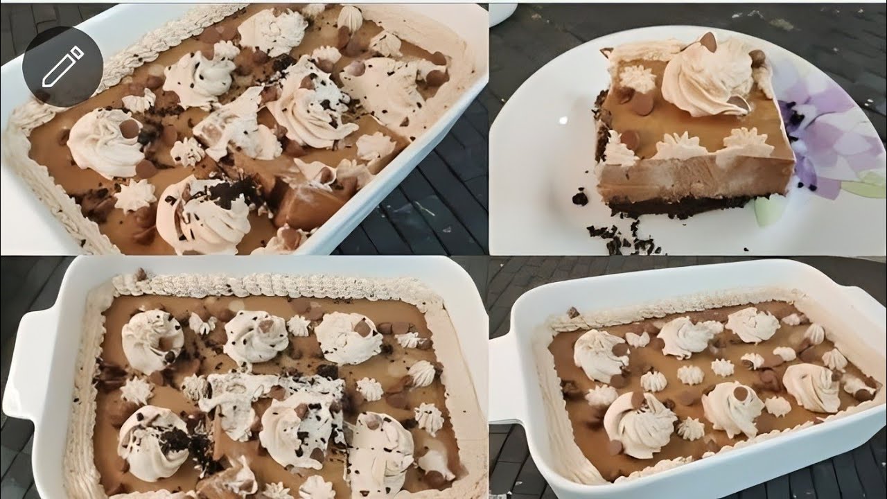 Eid Special Dessert Chocolate Mousse Cake 2023/ No Bake No Cook Cake ...