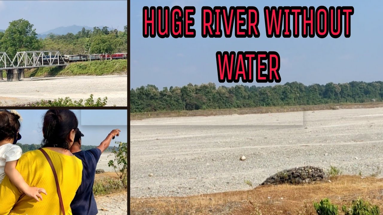 A HUGE RIVER WITHOUT WATER HERE IN INDIA - YouTube