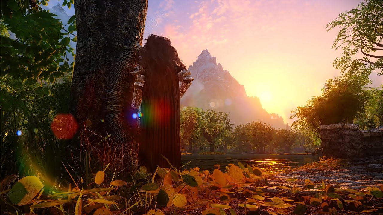 Ultra modded skyrim summer 4k textures 2100 mods - YouTube